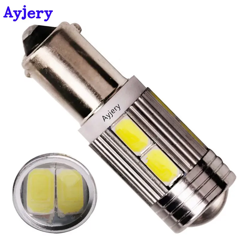 AYJERY !! 100pcs BA9S Led 12V Car LED 5730 10 SMD 10LED Lens Interior ...