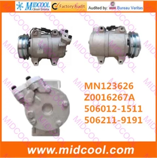 HIGH QUALITY AUTO AC COMPRESSOR DKS15D FOR MN123626 Z0016267A 506012 ...