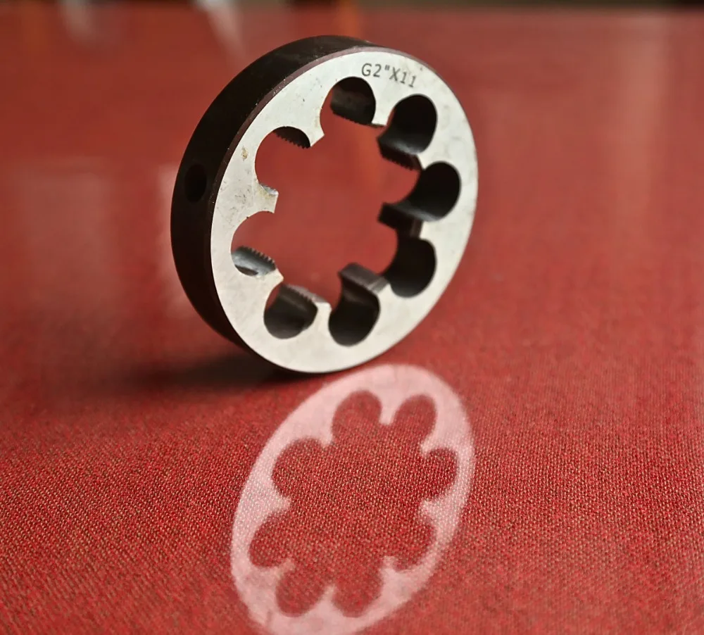 Free shipping BSP Die G2"*11 pipe threading Dies threading Tools Lathe ...