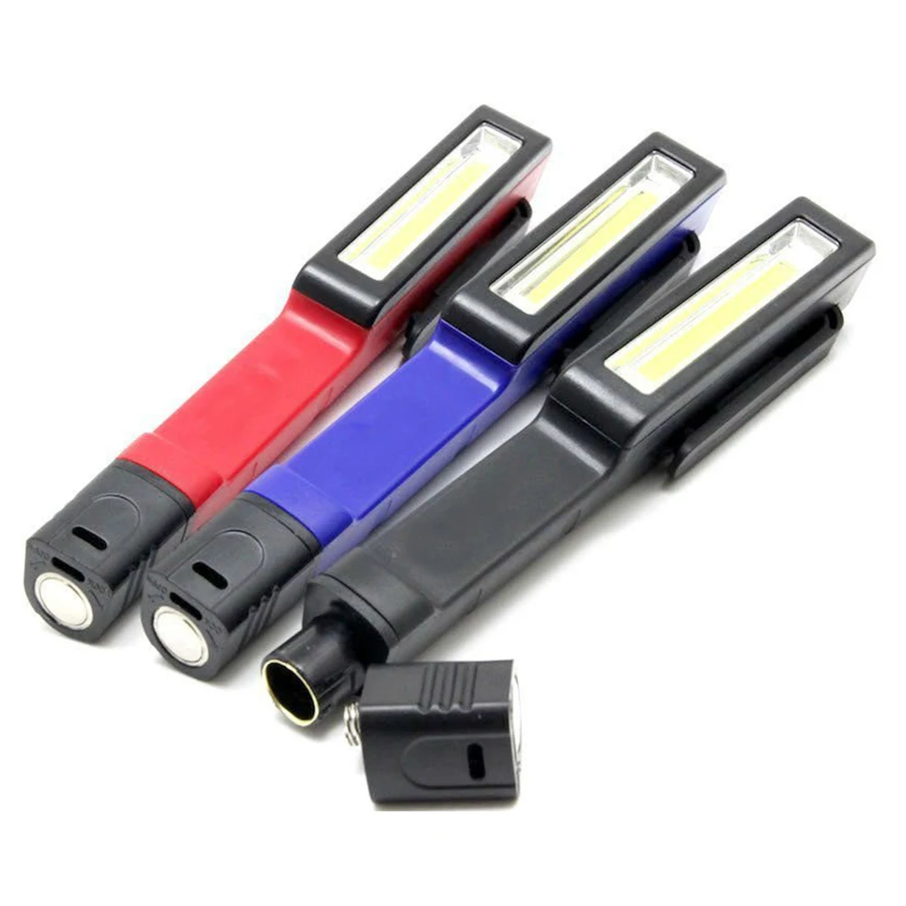 New Square Shaped LED Mini Pen Multifunction led Torch light cob Handle ...