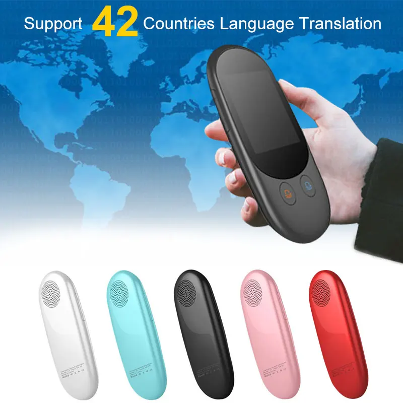 Smart Language Voice Translator Device Translation 40 Languages 2.4 ...