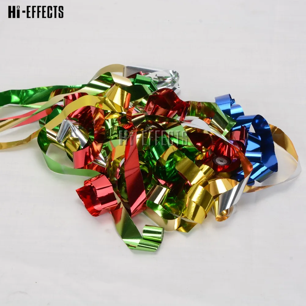 10kg/lot Confetti Paper Rainbow Effect Mixed color Long Ribbon Sequin ...