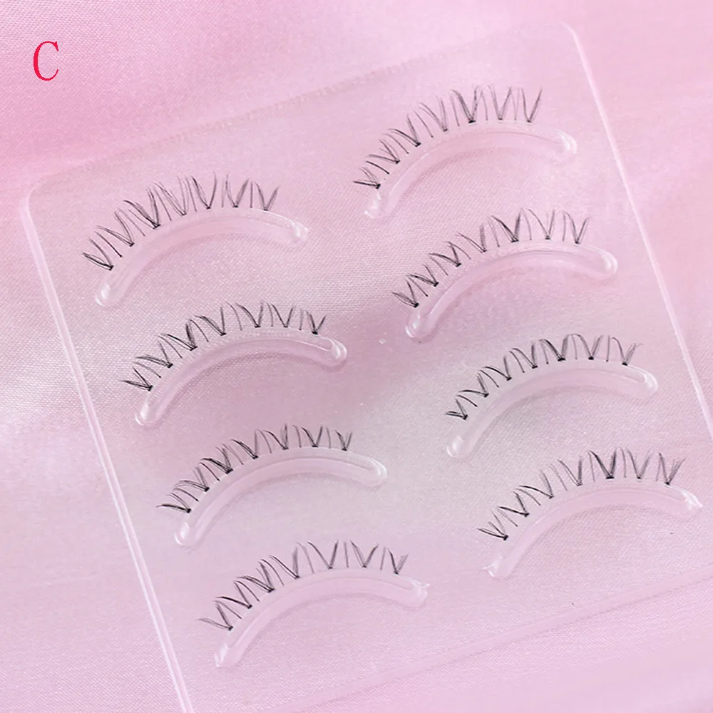 Aliexpress.com : Buy ISHOWTIENDA 4 Pairs Lower Under Bottom Eye Lashes ...
