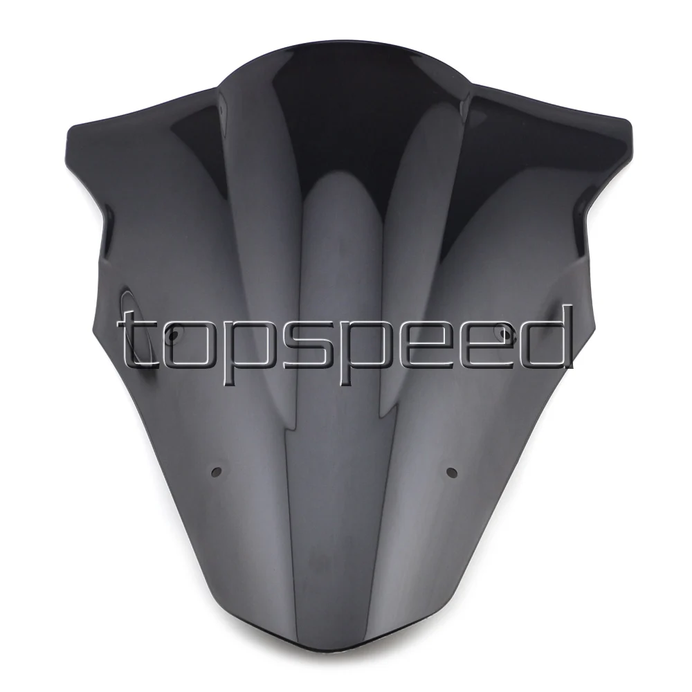Black Windshield Windscreen For Kawasaki NINJA 650 ER 6F EX650R 2012 ...