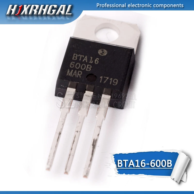 10pcs BTA140 600 TO220 BTA140 TO 220 BTA140600|Integrated Circuits ...