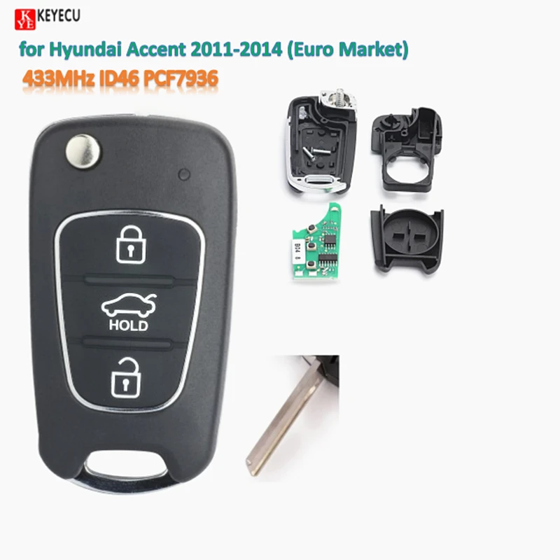 Keyecu-Flip-Key-Remote-Car-Key-Fob-Fit-for-Hyundai-Accent-2011-2014 ...