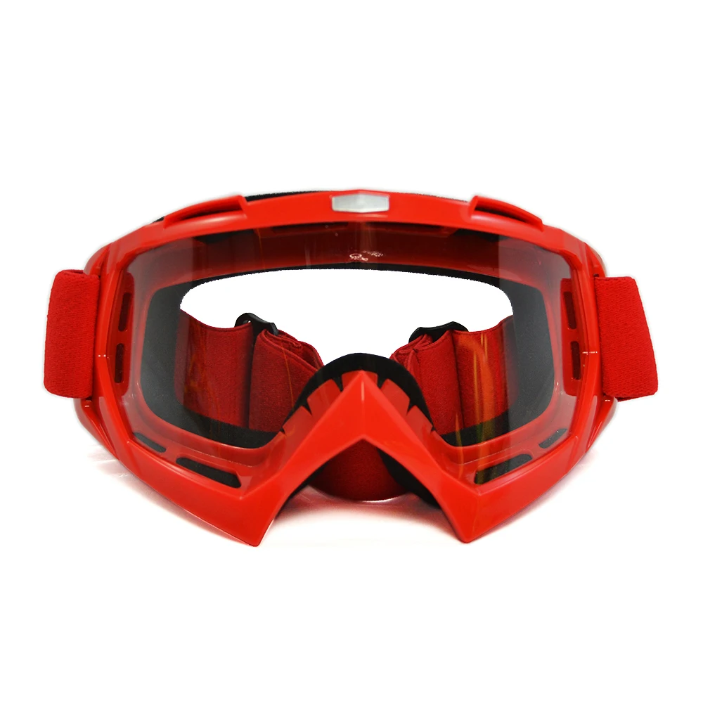 BJMOTO Red Adult Motorcycle Goggles Motocross Bike Cross Country ...