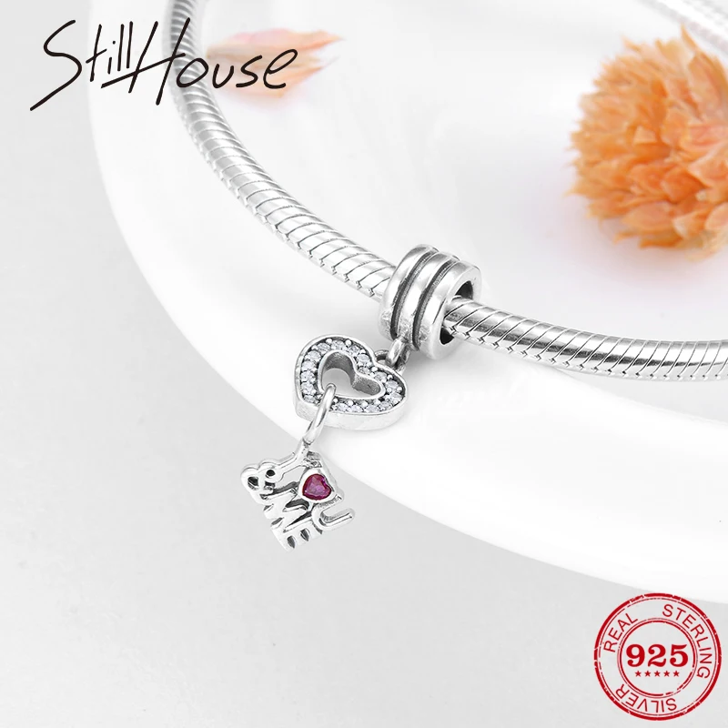 Nueva letra exagerada te amo Plata de Ley 925 colorida CZ colgantes se ...