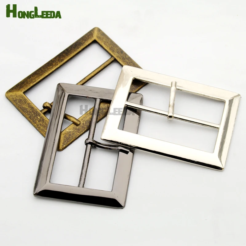 10pcs/lot 50mm 2inch Big Metal Alloy Belt Buckle Bronze/shinny Silver ...