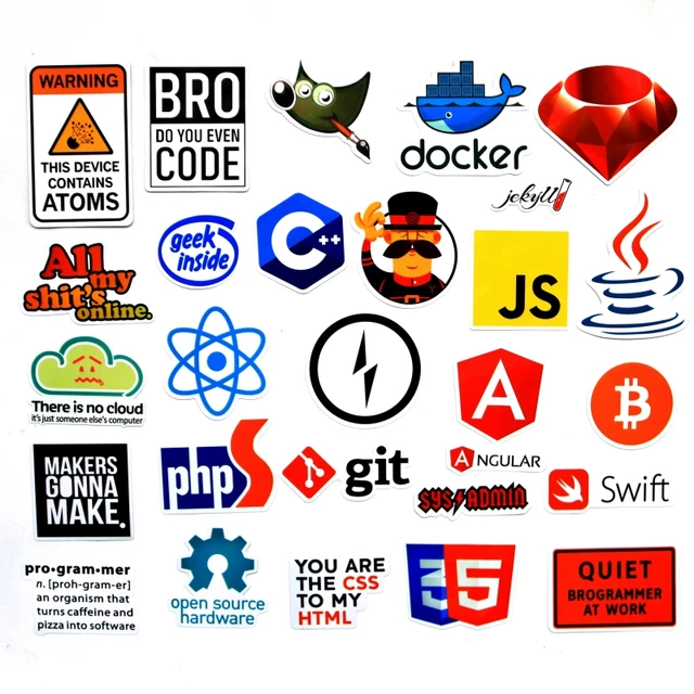 Internet Java Js Php Html Cloud Docker Bitcoin Programming Language