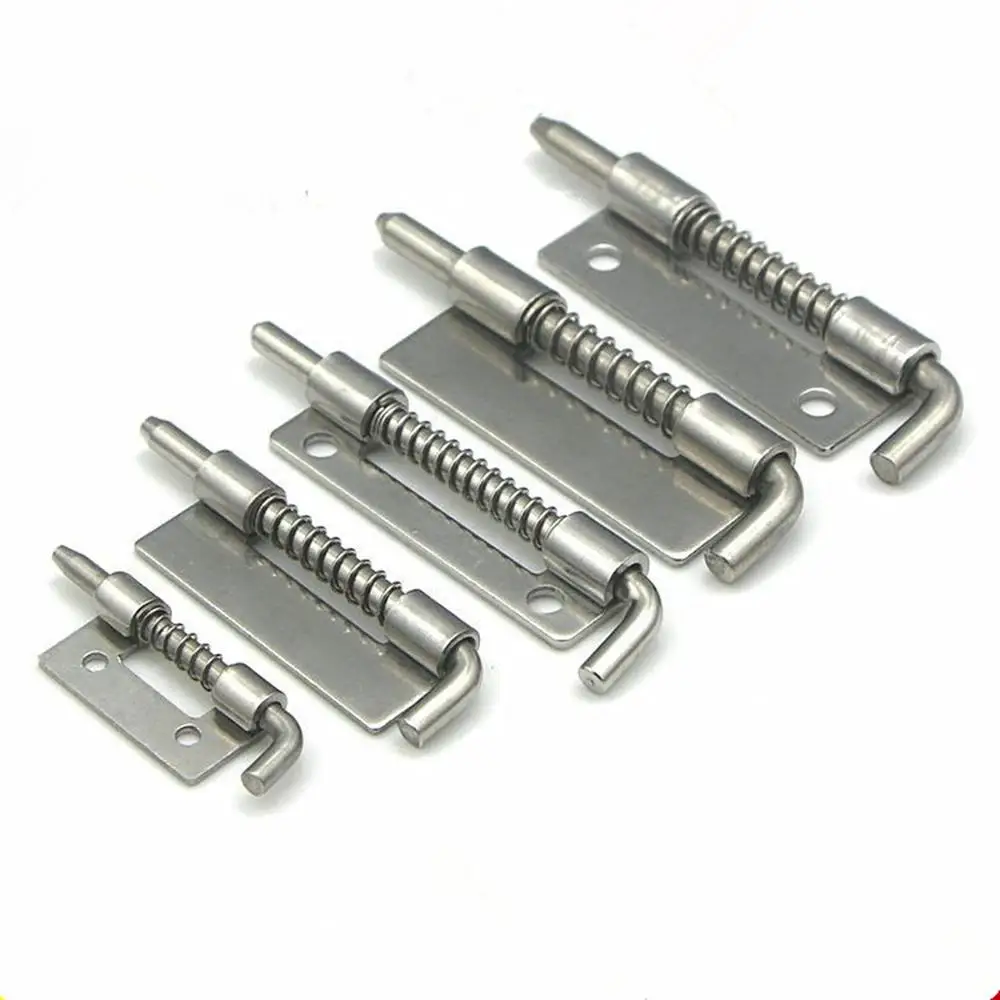 Stainless Steel 304 Spring Hinge Industrial Cabinet Flat Welding CL ...
