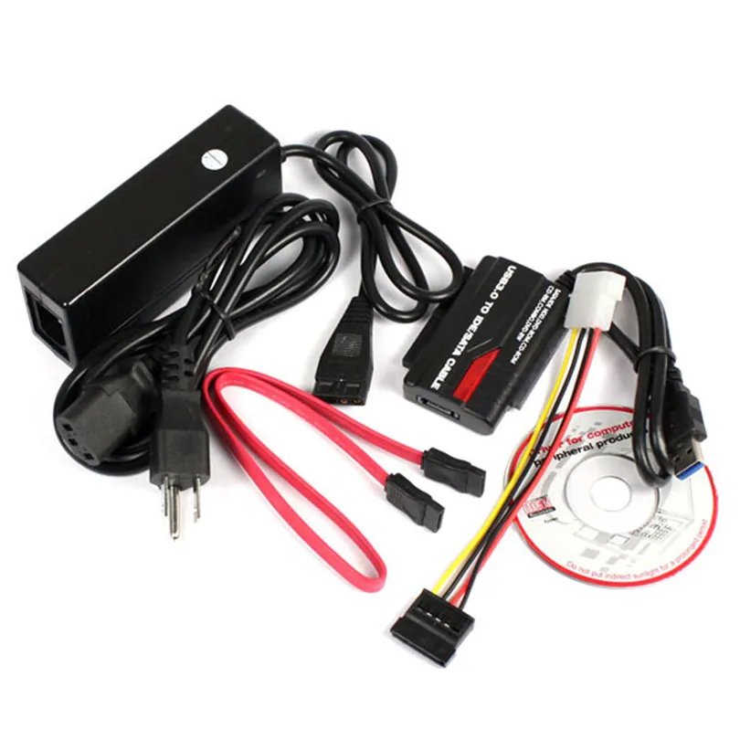Multi function USB 3.0/2.0 to HDD SATA/IDE Adapter Converter Cable H ...