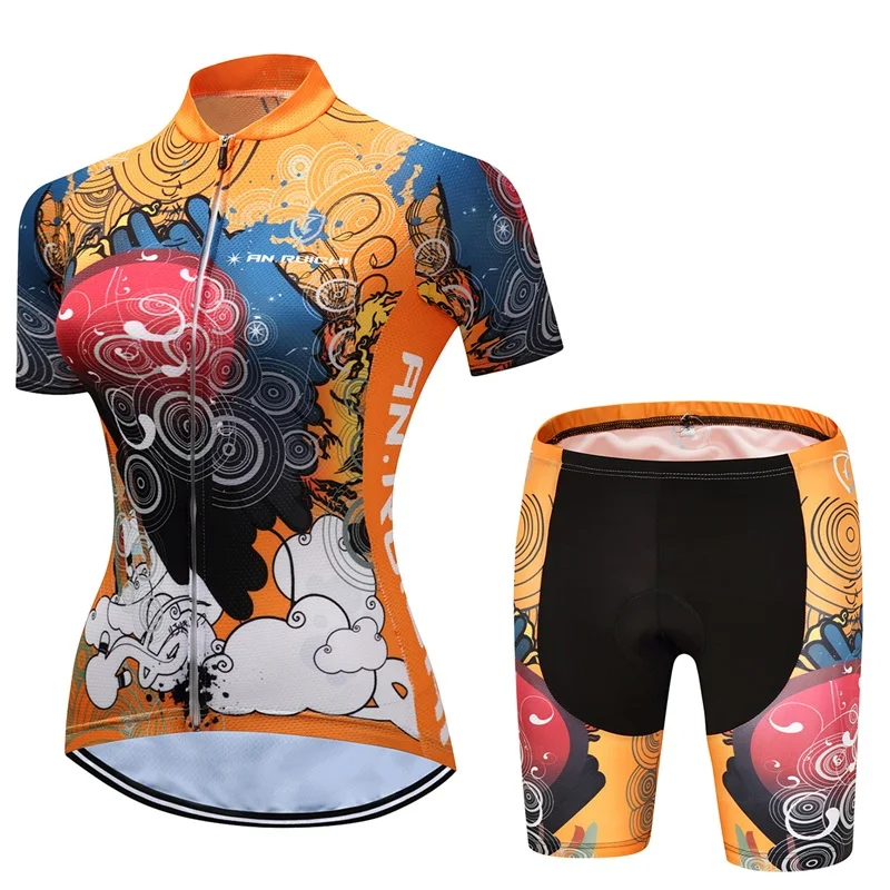 ANRUICHI Kaitlyn Breathable MTB Bike Clothing Women Bicycle Clothes ...