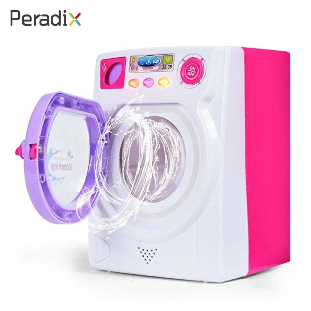 2018 Simulation Washing Machine House Play Toy Washing Machine Electric ...