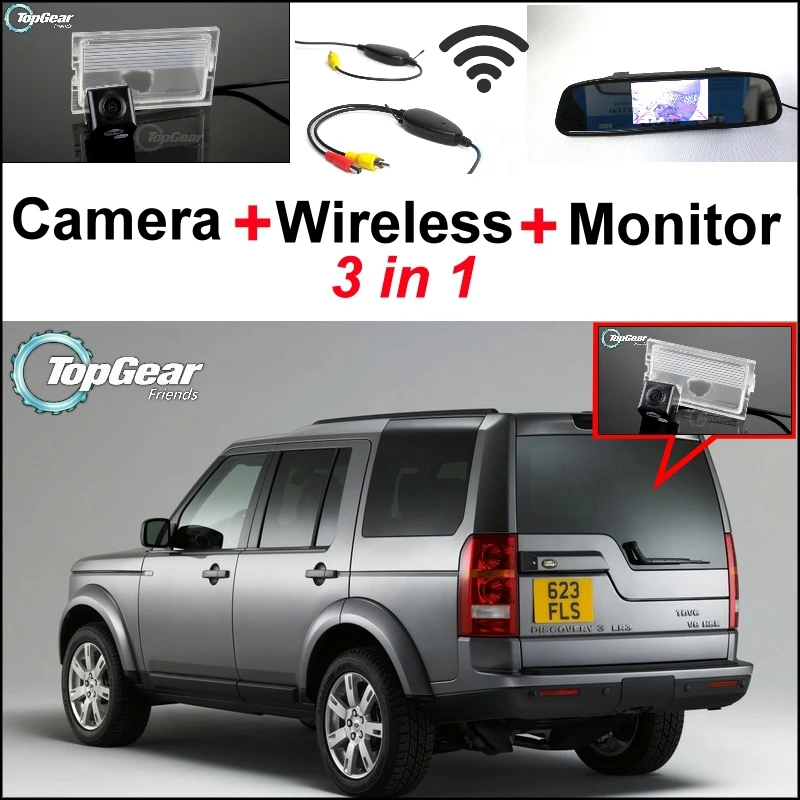 3in1-Special-Rear-View-Camera-Wireless-Receiver-Mirror-Monitor-DIY ...