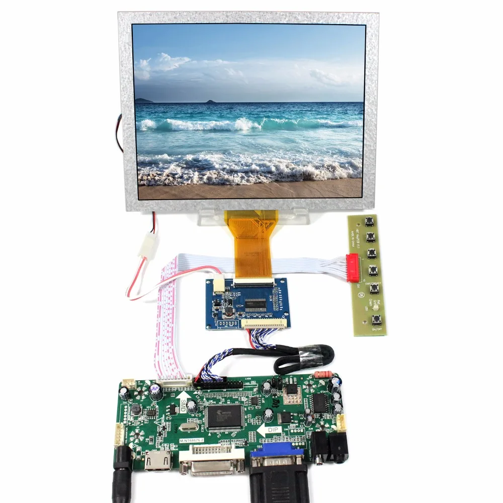 Aliexpress.com : Buy HDMI VGA DVI Audio LCD Controller Board 8" 800x600 ...