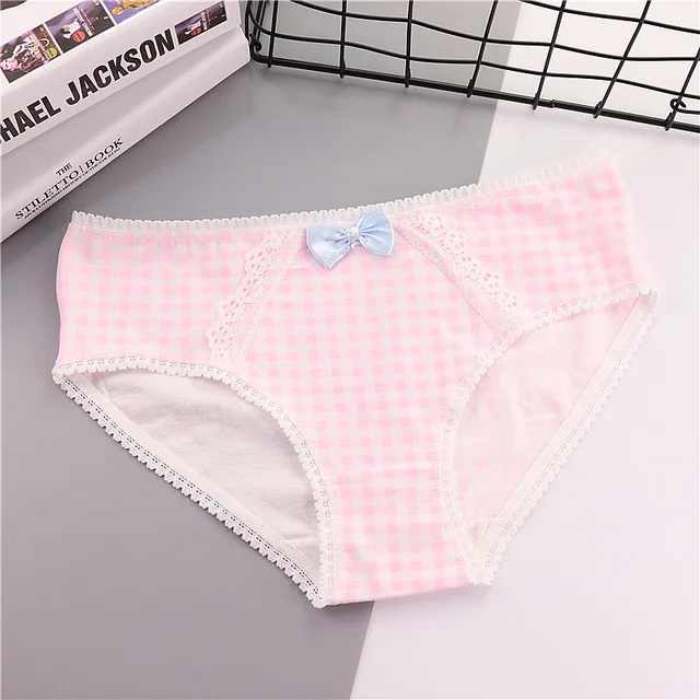 Buy Twtzq Hot Sell New Underwear Women Plaid Panties