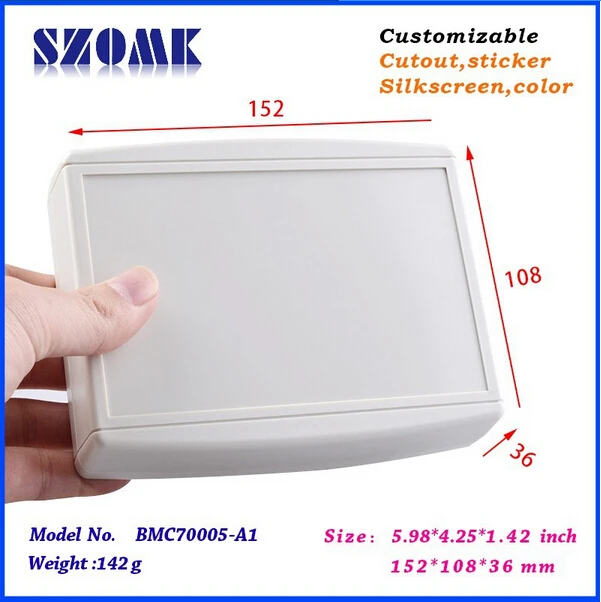10 pieces, handheld plastic enclosure switch box 152*108*36mm electric ...