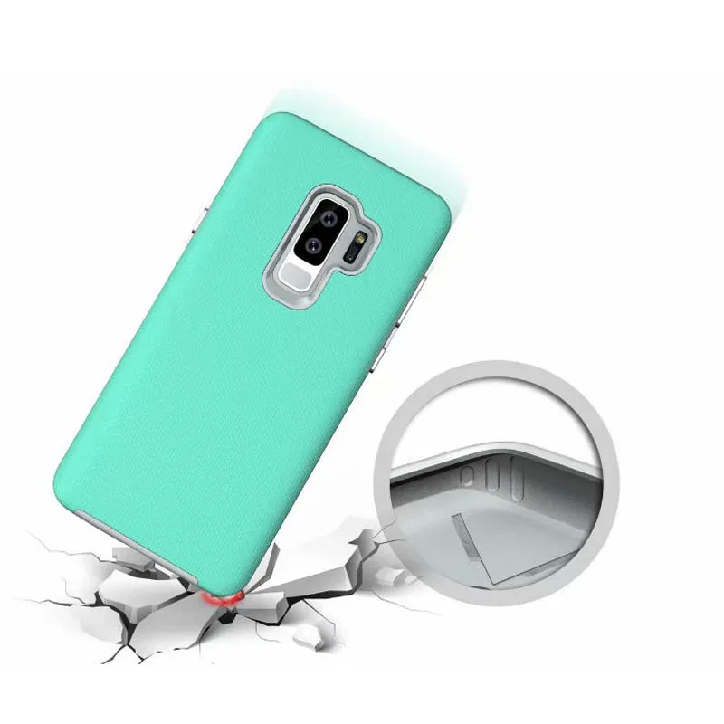 Beworlder For Samsung Galaxy S9 Plus Case Shockproof Hybrid Dual Layer
