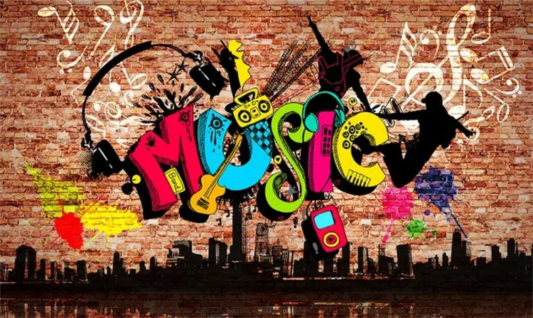 Graffiti Music Drawings