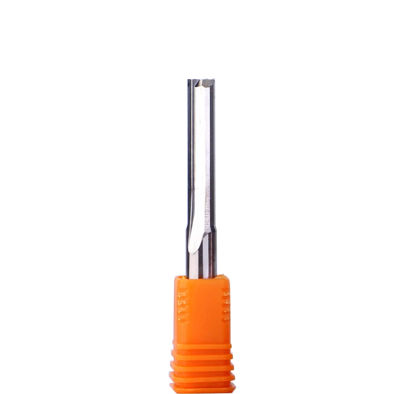 1pc 10mm Shk Two Flutes Straight Slot Router Bits For Wood Cnc Straight ...