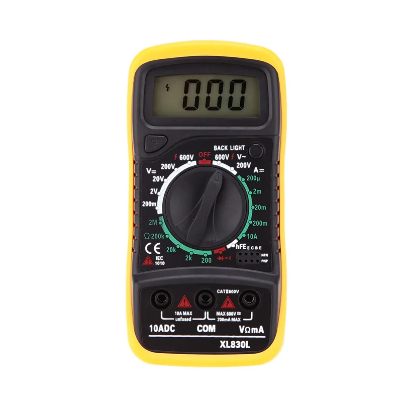 Profissional Multímetro Digital Portátil Eletrônico Instrumentos de ...