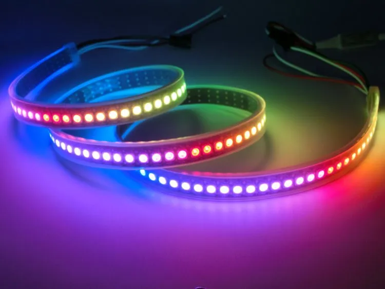 Dc5v Ws2812b Ic Dream Magic Color Rgb Led Strip 5050 Programmable ...