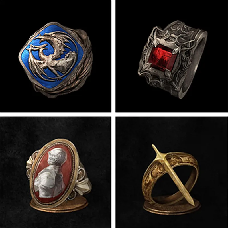 Game Dark Souls Ring Game Young Dragon Ring Havel's Demon's Scar ...