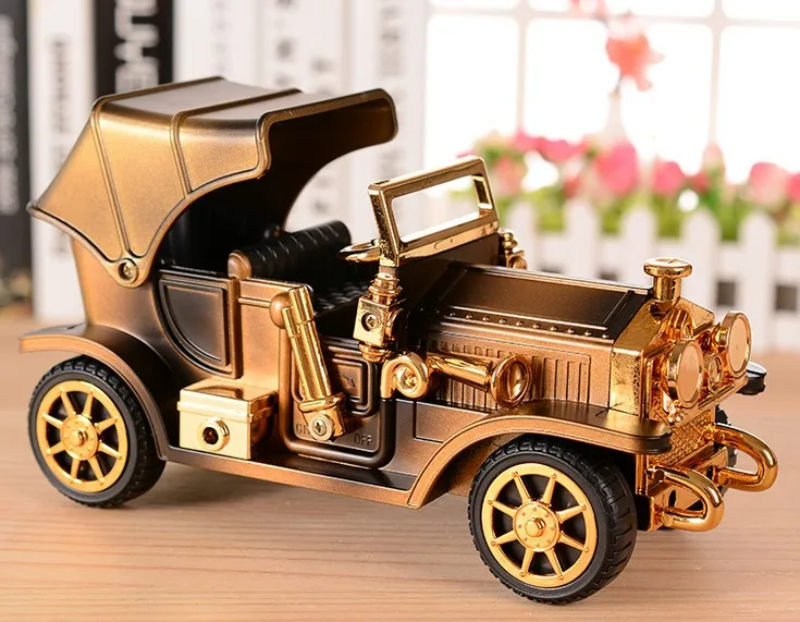 1pc Retro Vintage Car Music Box Dynamic Simulation Of Automobile ...