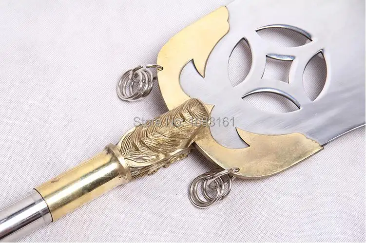 Traditional Shaolin Monk Spade Chinese Long Weapons - Everything Wushu