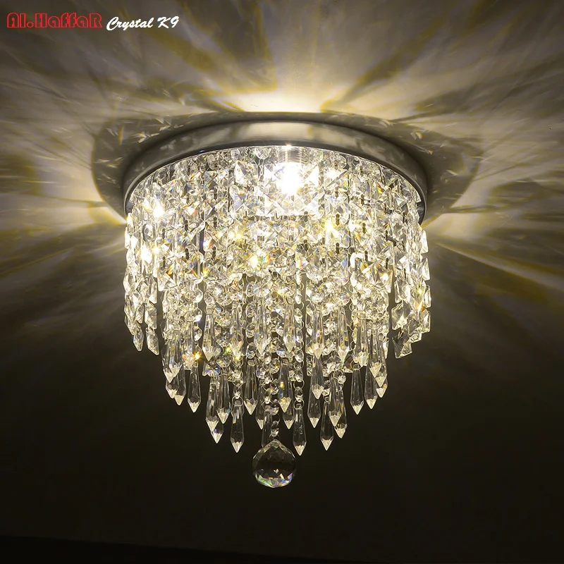 Modern-crystal-ceiling-Lights-LED-corridor-LED-Ceiling-crystal-Lights ...
