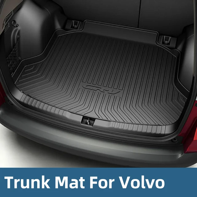All Weather Cargo Trunk Liner Floor Mat Rear Cargo Tray For Volvo V40 ...