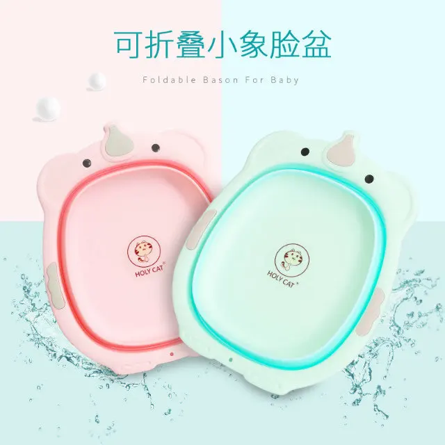 Dobrar bacia bacia do bebê recém nascido do bebê de viagem portátil pp2 ...