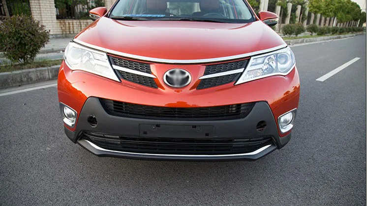 ABS Frente Chrome Grade Inferior da tampa guarnição 1 pcs para 2013 ...