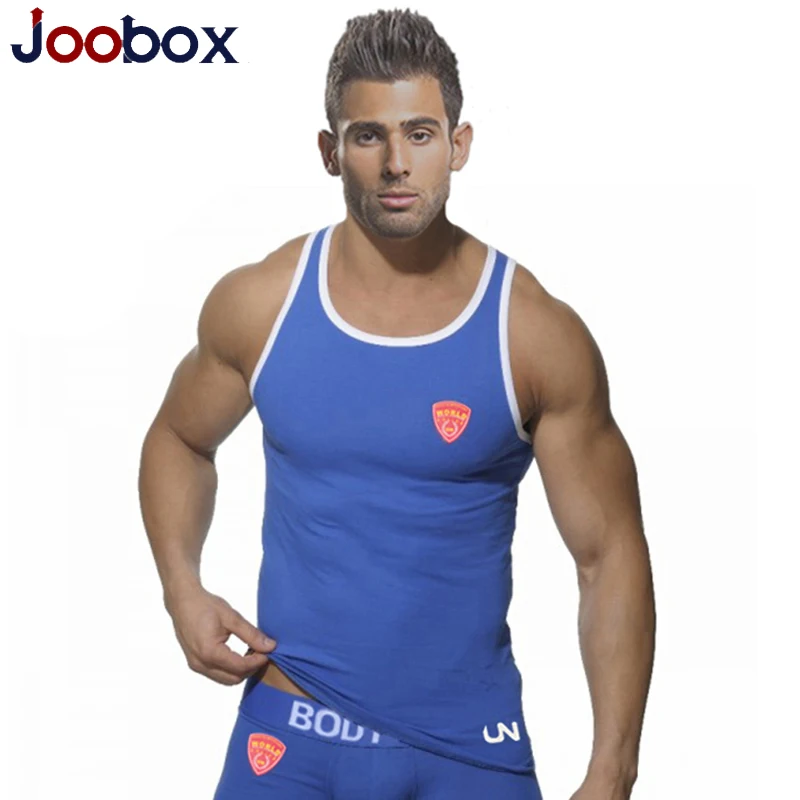 2017 Athletics slim fitted cotton bodybuilding stringer tank tops, Men ...