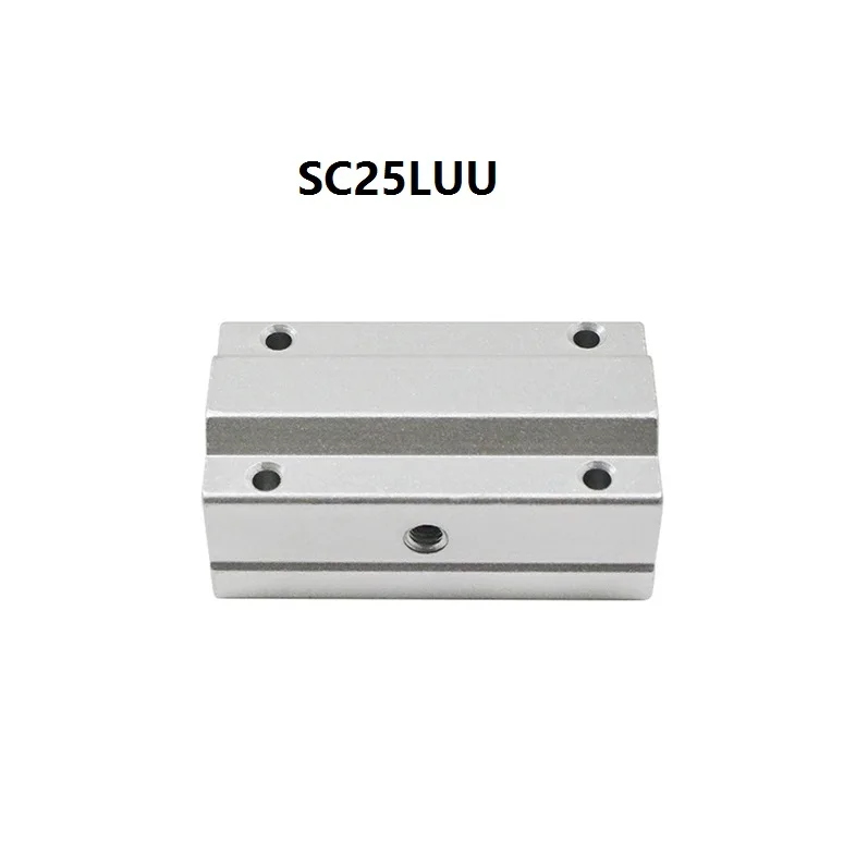 10pcs-lot-SCS25LUU-SC25LUU-25mm-long-type-linear-case-unit-linear-ball ...