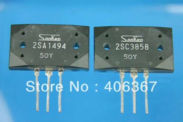 5 pairs 2SA1494 2SC3858 Power Transistor original new-in Integrated ...