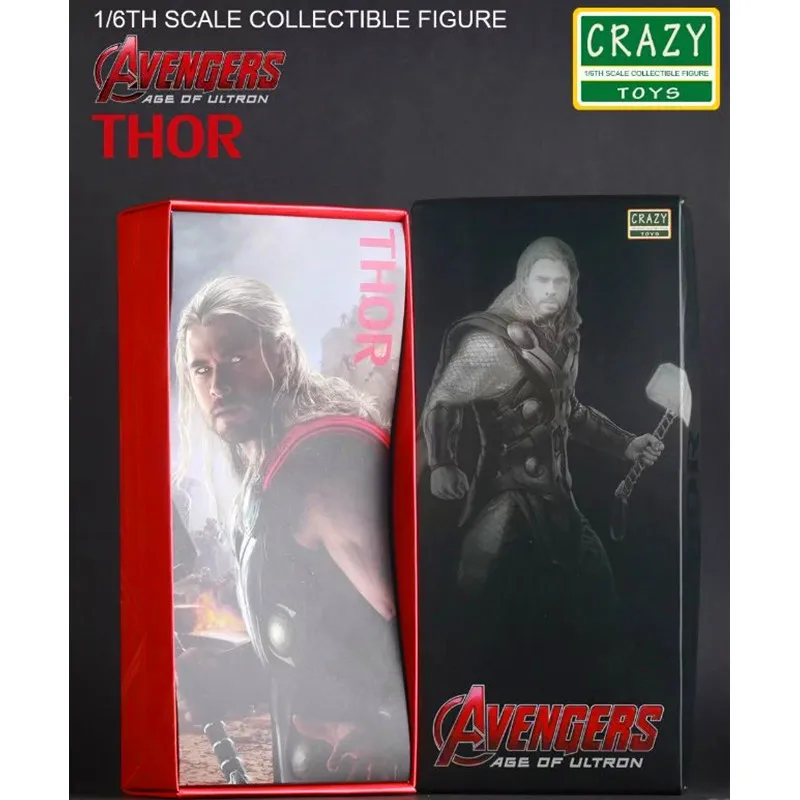 12 Inch The Avengers: Age of Ultron Superhero 1/6 Thor Odinson PVC ...