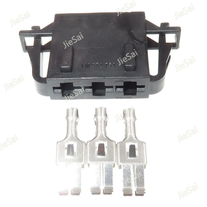 3 Pin 1J0 972 753 Automotive Cable Connector 1J0972753 Female Auto Fan ...