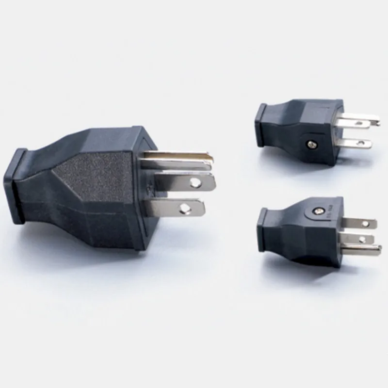 Wholesale-Black-full-copper-American-standard-3-pins-power-plug ...