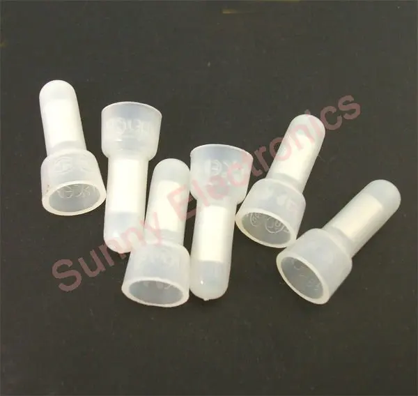 1000 pcs Nylon Crimp Caps 22 16 AWG Gauge Wire Connectors Terminals ...