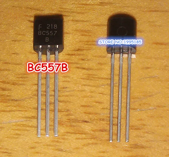 100 unids/lote BC557B BC557 557 TO 92 transistor|transistor to-92 ...