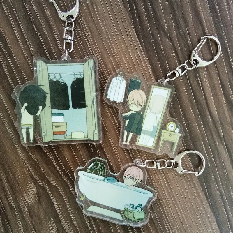 3pc/set Fujoshi Keychain Ten Count 10 Count Takarai Rihito Shirotani ...