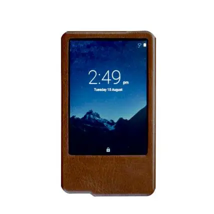 Hidizs Original high quality Leather case for AP200 Music Player (brown ...