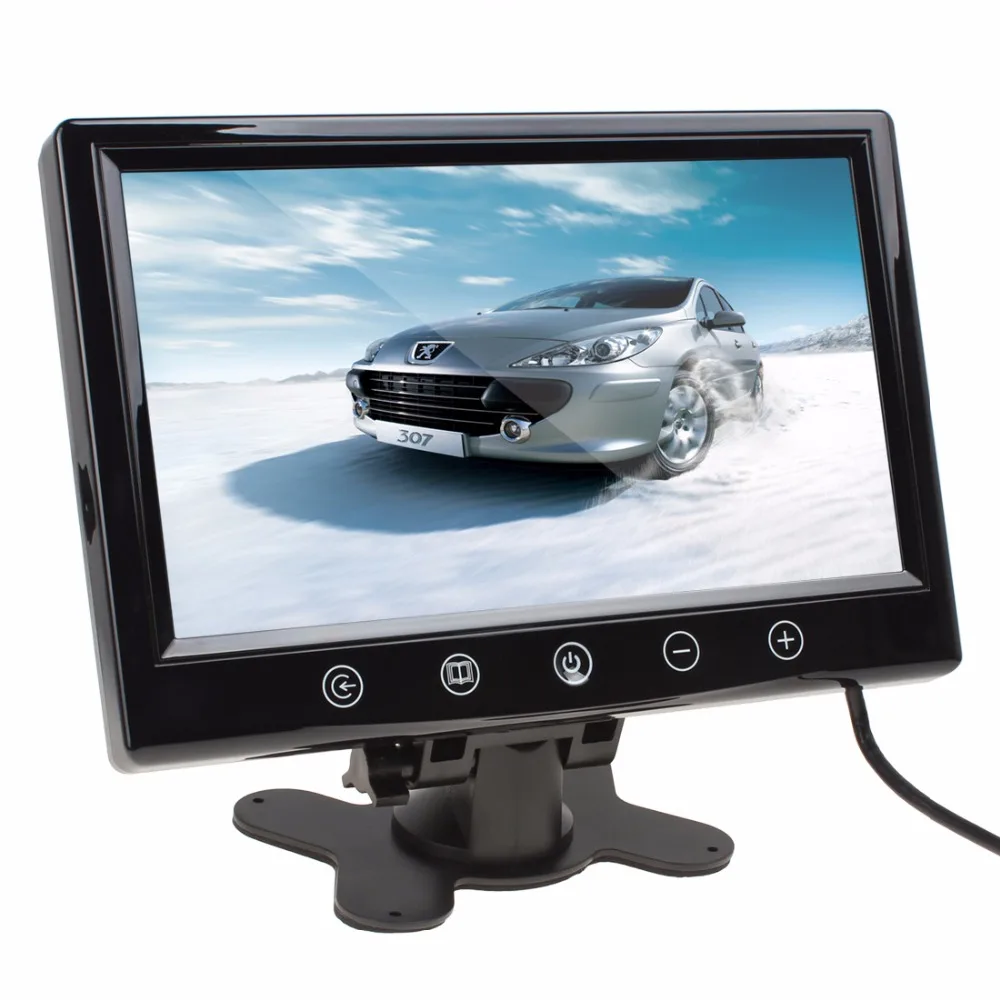 9-Inch-Remote-Control-TFT-LCD-Car-Monitor-Color-Screen-Car-Rear-View ...