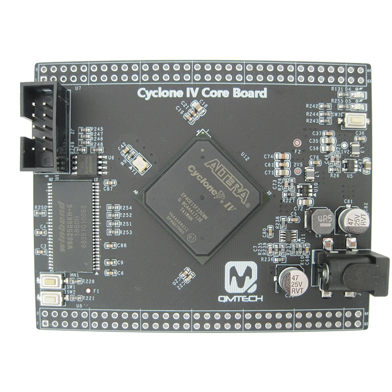 Placa de desenvolvimento alterna ciclone iv fpga ep4ce15 placa ...