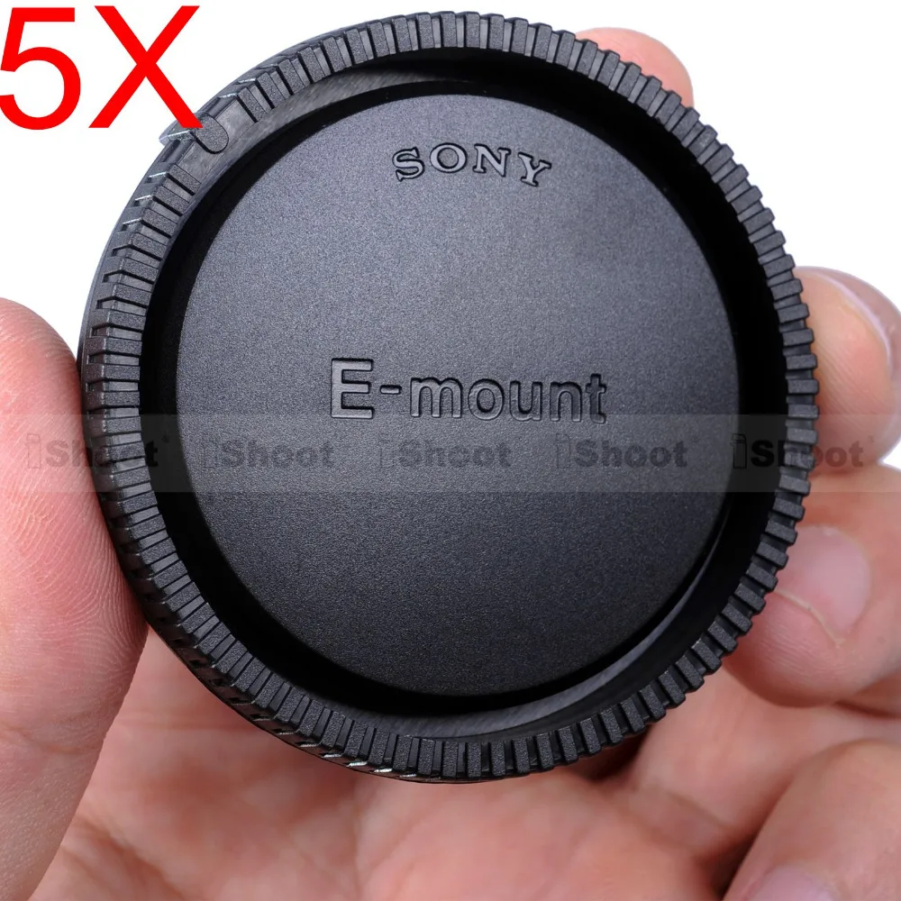 5x iShoot Finely made Rear Cap Cover for Sony E / FE / SEL Mount Lens ...