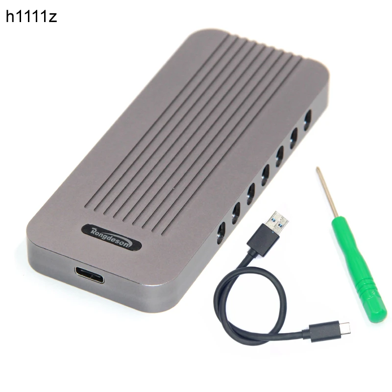 Usb3.1 Type C Nvme Ssd Enclosure Adapter M Key Connector M.2 Ngff To ...