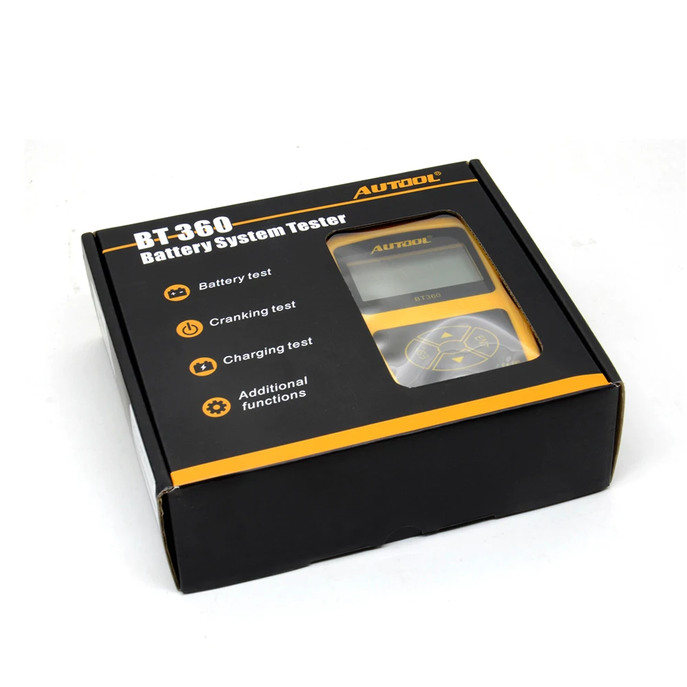 Autool bt360 ( русский ) Профессиональный Диагностический тестер АКБ ...