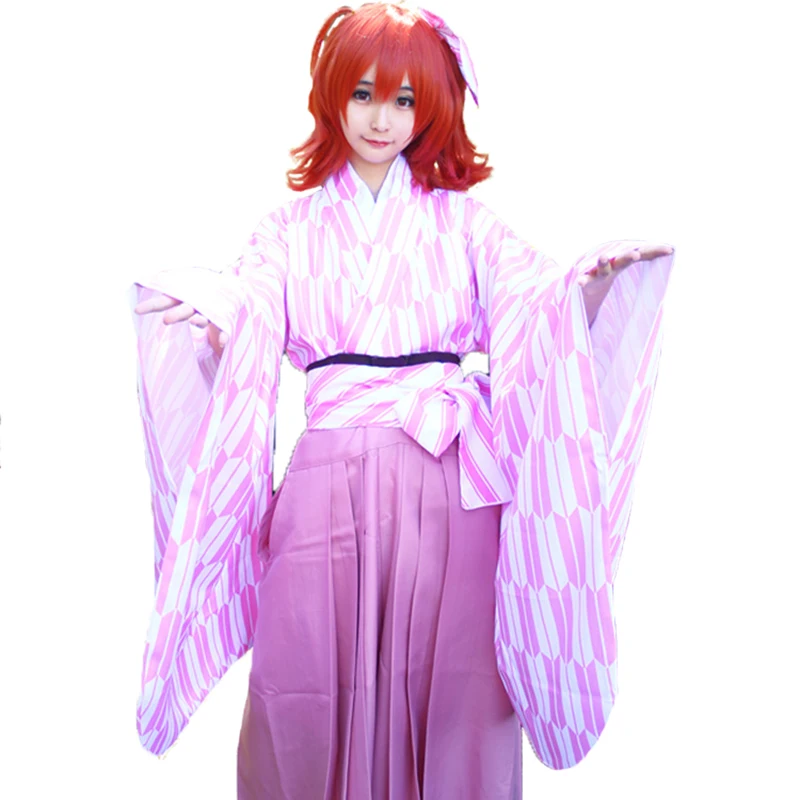 Anime Games Fate Grand Order Gudao Gudako Printting Kimono Cosplay ...
